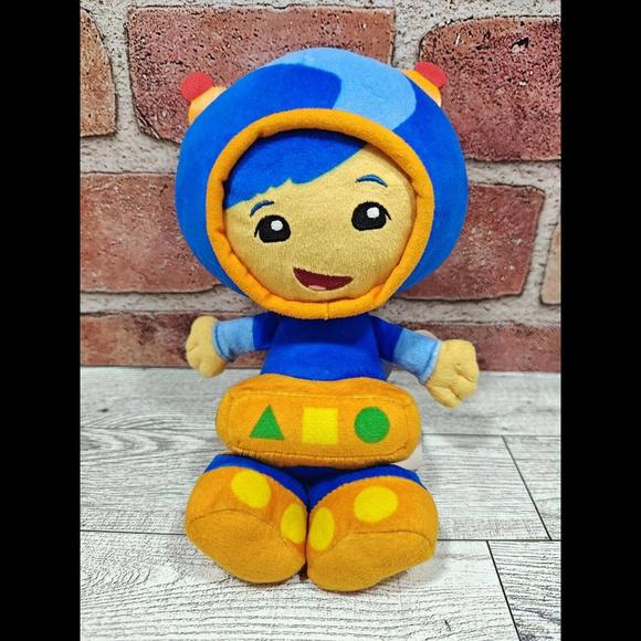 Toys | Team Umizoomi Geo Boy Plush Stuffed Doll 8 Embroidered Face ...